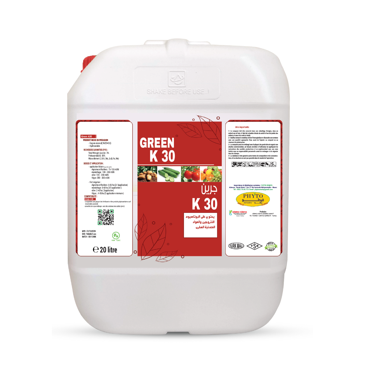 GREEN POTAS K - bimco international